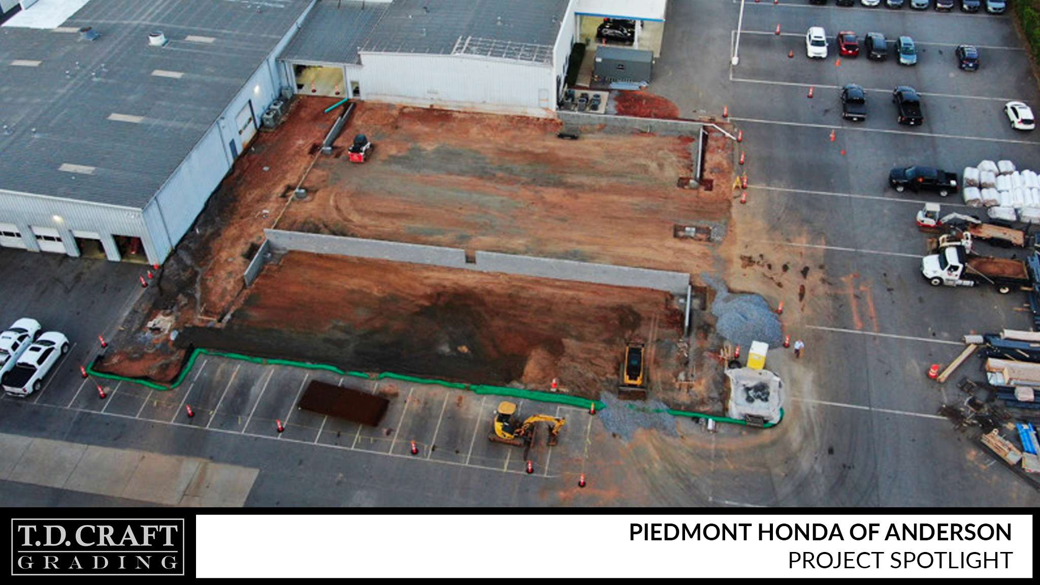 Piedmont Honda of Anderson | Project Spotlight - T D Craft Grading